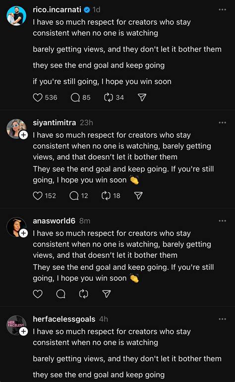 i have so much respect for creators who don t just copy and paste other
