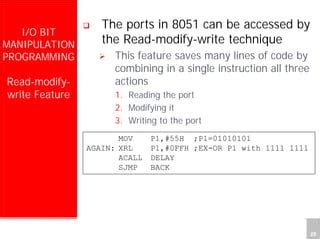 4 Io Port Programming PPT