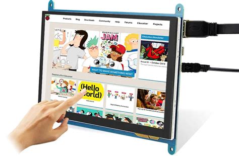 Elecrow RC Inch X HDMI LCD Display W Touch Screen RobotShop