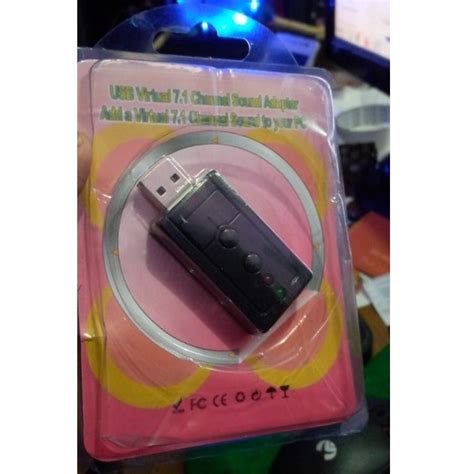 Jual USB Sound 7 1 Channel Usb Suara Tambahan Shopee Indonesia