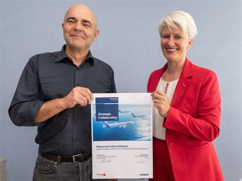 Airbus And Critical Software Explore Strategic Partnership In Embedded Software Development