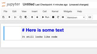 How To Write Text In Jupyter Ipython Notebook Stack Overflow