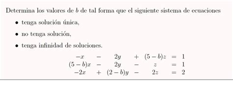 Solved Determine The Values Of B In Such A Way That The Chegg