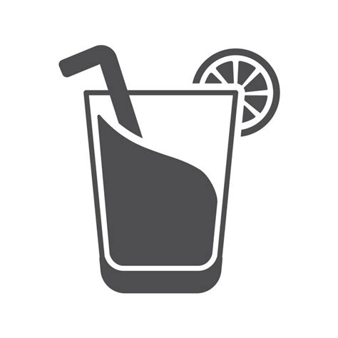 Premium Vector Cocktail Icon Design Vector Template