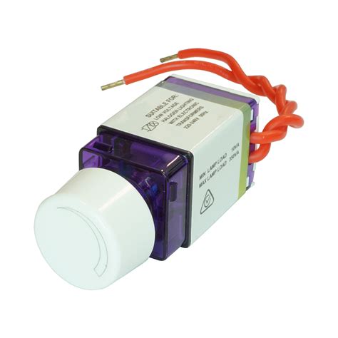 Trailing Edge LED Rotary Dimmer Mech Linear Lux