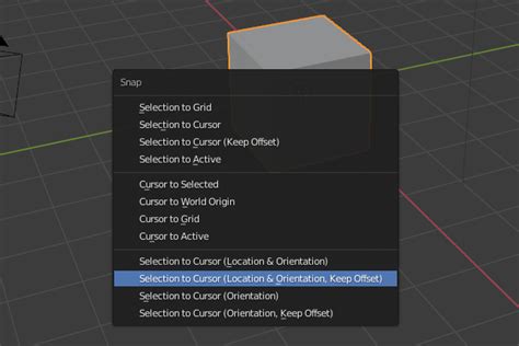 Selection To Cursor Orientation Blender Market