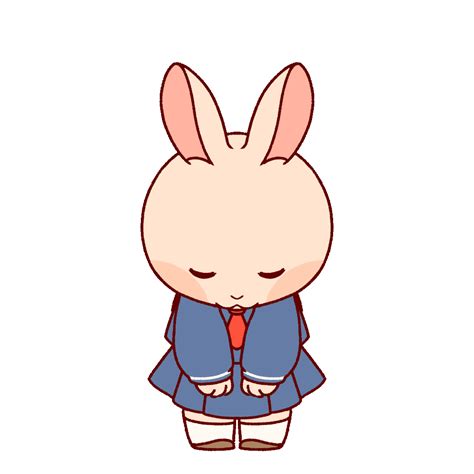 お辞儀をする女子学生 うごかわっ