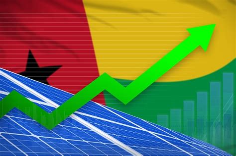 기니 비사우 태양 에너지 전력 상승 차트 화살표현대 자연 에너지 산업 그림 3d 일러스트레이션 0명에 대한 스톡 사진 및 기타 이미지 Istock