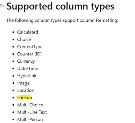 Json Lookup Column Microsoft Qanda