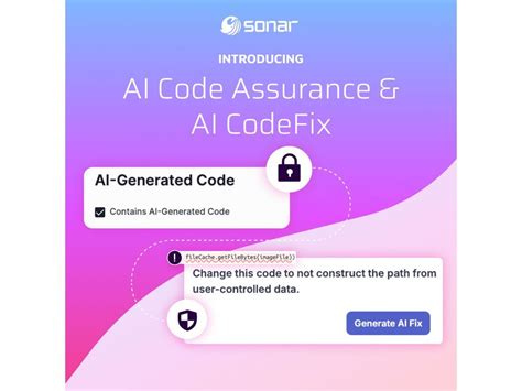 Sonar To Improve The Quality Of Ai Generated Code Provide Automated
