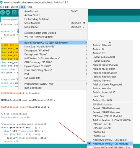 GitHub Alkantugay Aws IoT And NodeMCU