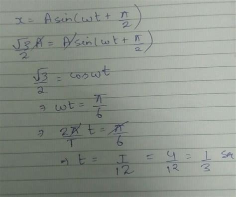 A Particle Is Executing Shm Of Period 4s Then The Time Taken By It To