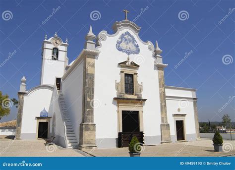 Exterior Of The Saint Lawrence Of Rome Church In Almancil Portugal