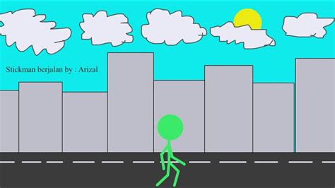 TUTORIAL : ANIMASI STICKMAN BERJALAN DI TENGAH KOTA (ADOBE FLASH CS6 ...