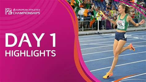Day One Highlights European Athletics Championships Roma 2024 Youtube