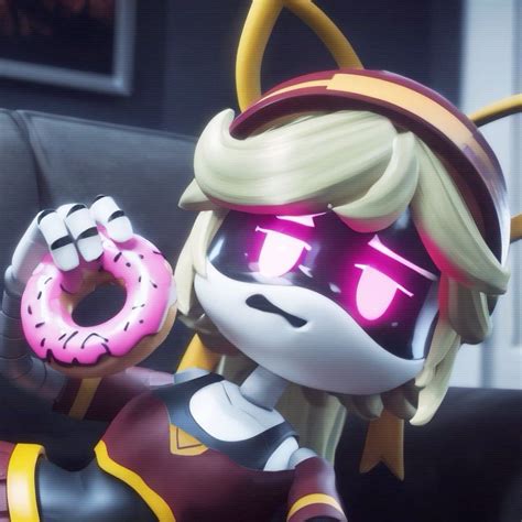Lizzy Eating Donut Lizzy Md Fanart Doll And Lizzy Fanart Murders