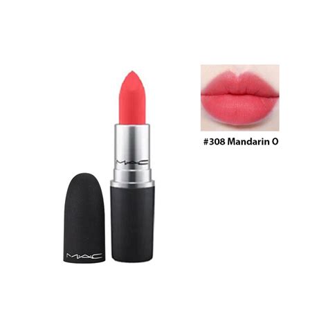 Mua Son Thỏi Lì Mac Powder Kiss Lipstick 308 Mandarin O Giá 390 000
