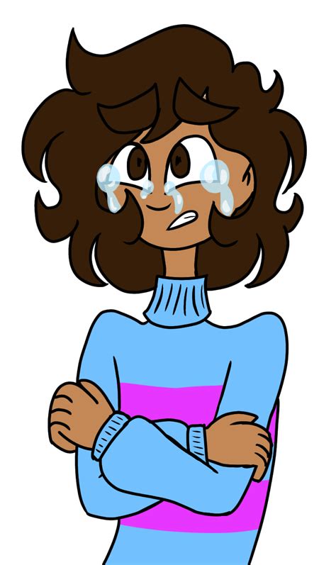 A Crying Frisk By Aro Grey Pan On Deviantart