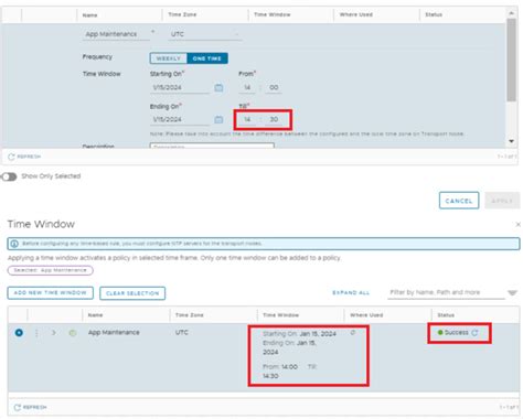 Vmware Nsx Time Based Firewall Nsxworld
