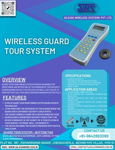 Rfid Guard Monitoring System Model Name Number Sws666 At ₹ 9500 In Rangareddy