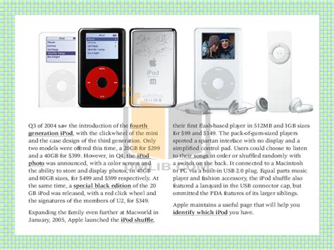 PDF Manual For Apple MP3 Player IPod IPod First Gen 5GB