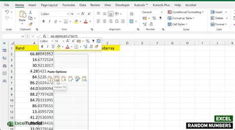 3 Easy Ways To Generate Random Numbers In Excel Exceltutorial
