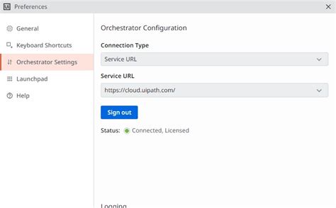 Assistant Orchestrator Settings Automation Starter Uipath Community