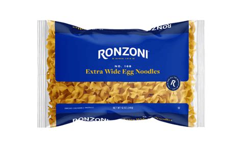 Extra Wide Egg Noodles Ronzoni®