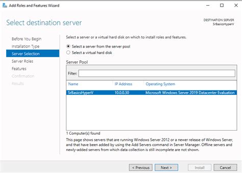 Server Basics How To Install Hyper V Virtualization Platform IT Blog