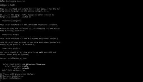 How To Install Rust Language On Debian ImagineLinux