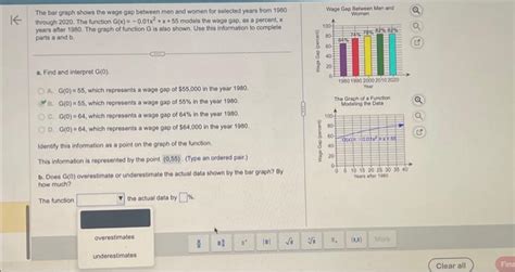 Solved Does G 0 Overestimate Or Underestimate The Actual
