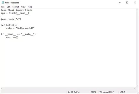 Python Flask Sms Tutorial Hello World