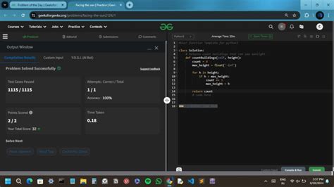 Geeksstreak2024 Facing The Sun Chennupati Saaroopya Posted On The