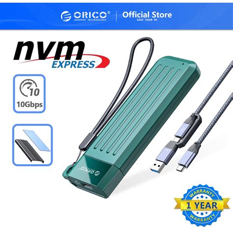 Orico M2 Ssd Case Nvme Usb Type C Gen2 10gbps Pcie Ssd Enclosure M 2 Nvme Enclosure M 2 Sata