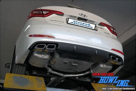 하울모터스 ★현대 Lf쏘나타 순정터보머플러교체★ Lf쏘나타 20모델을 터보 모델로 변경하기위한