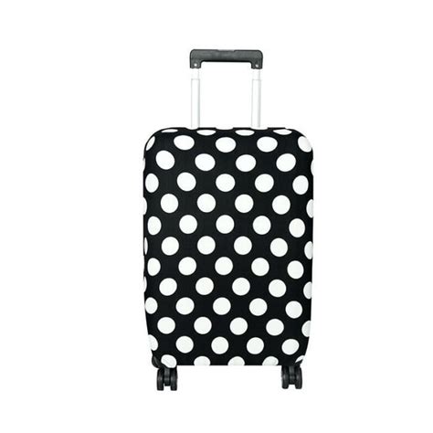 Housse de protection pour valise trolley Housse de protection pour valise de 18 à 30 pouces XL Noir