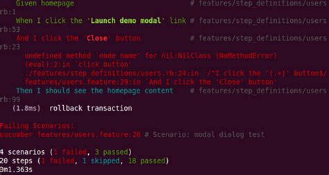JavaScript Testing With Cucumber Capybara Poltergeist PhantomJS And The Twitter Bootstrap