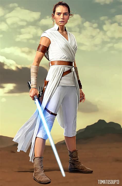 Rey Star Wars The Rise Of Skywalker Daisy Ridley By Tomatosoup13 Star
