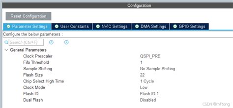 Stm32g4 Quadspi接口的应用实例stm32 Quadspi Csdn博客