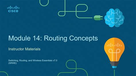 module 14 routing concepts static routing part 1 youtube
