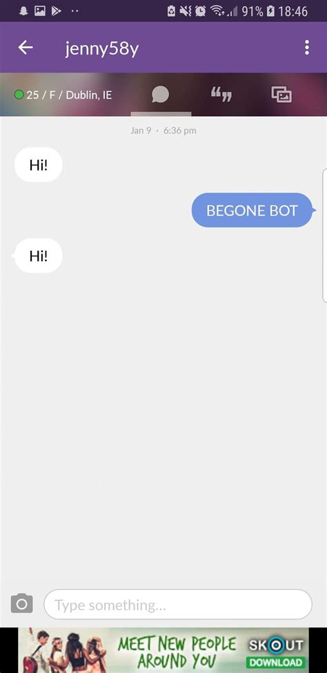 My Brother Found This Profile No Photo Or Bio Just A Snapsex Advert In The Bio A Clear Case Of