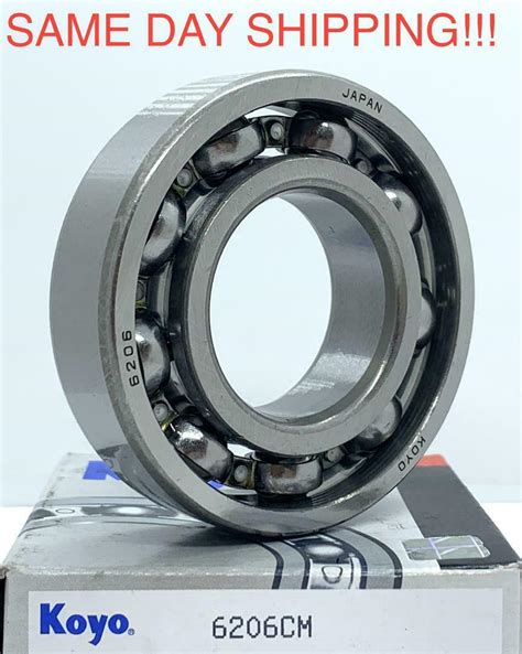 6206 KOYO BEARING OPEN 6206 30x62x16 mm - Rodavictoria USA