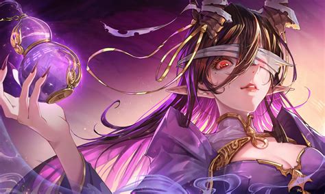 Anime Girl Elf Fantasy Art 4k Wallpaper Download