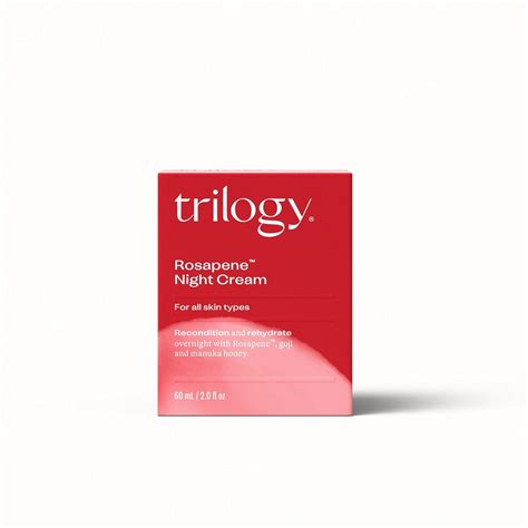Trilogy Rosapene Night Cream 60ml Ocare Nz