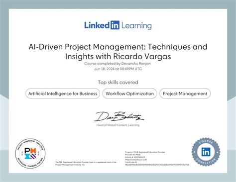 devanshu ranjan on linkedin certificate of completion