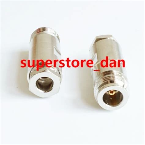 1Pcs N Female Jack Clamp For RG5 RG6 5D FB LMR300 RF Coaxial Cable Connector EBay