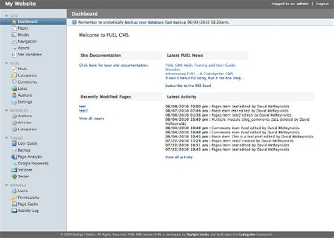 Full Throttle Rapid Development With Codeigniter And Fuel Cms Noupe