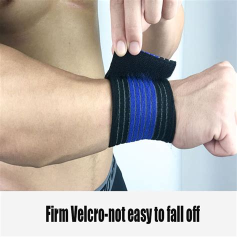 Badu Bg 1 брой Еластична спортна превръзка Маншет за ръце Фитнес зала Поддържаща скоба за китка