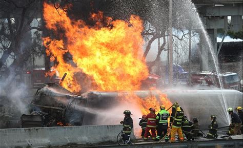Chofer De Pipa De Gas Que Explotó En Iztapalapa Se Encuentra En Estado