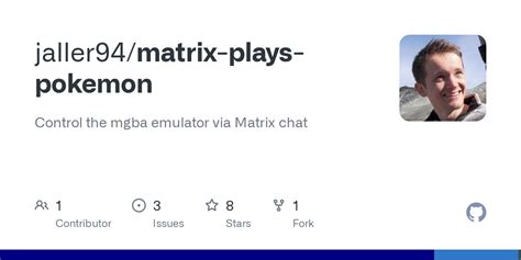 Github Jaller94 Matrix Plays Pokemon Control The Mgba Emulator Via Matrix Chat
